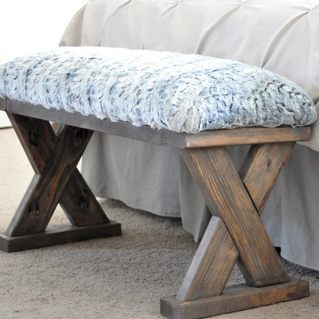 Indoor/Outdoor X-Leg Bench - Spruc*d Market