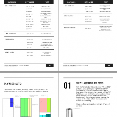 DIY King Size Storage Bed - Spruc*d Market