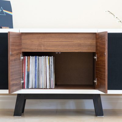 DIY Record Player Stand with Storage - Spruc*d Market