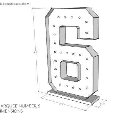Marquee Number 5 - Spruc*d Market