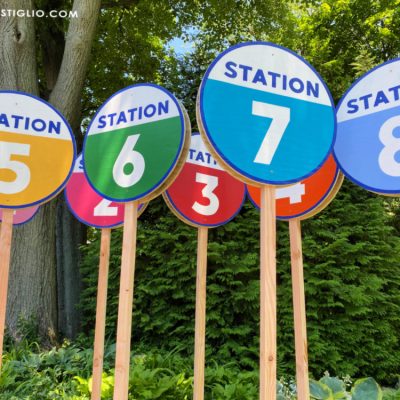 Self Standing Station Signs - Spruc*d Market